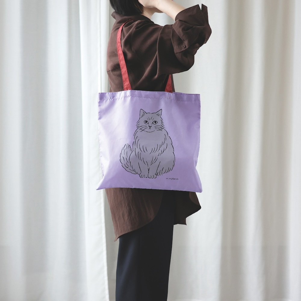 Matsuo Miyuki Pocketable cat bag Pepper | 8000000works | エイトミリオンワークス | 雑貨 | 卸売 企画 輸入